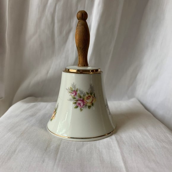 Enesco | Accents | Vintage Enesco Rose Bell | Poshmark